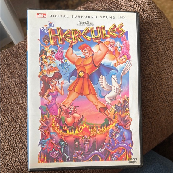 Disney | Media | Disney Hercules Dvd Vibrant Red And Blue Adventure ...